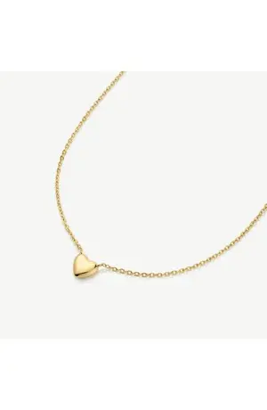 D.LOUISE Heart Pendant Necklace