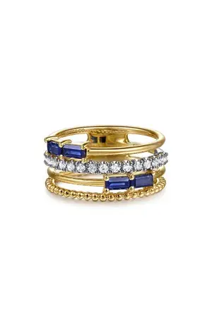 GABRIEL & CO. Bujukan Two-tone 14k Gold