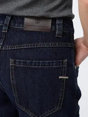 Brunello Cucinelli High-waisted Straight-leg Cropped Jeans - Blue