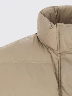 Brunello Cucinelli Water-repellent Quilted Technical Vest With High Neck - Beige