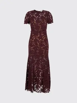 SELF-PORTRAIT A-line Lace Mini Dress With Belt
