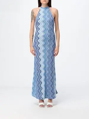 MC2 SAINT BARTH Maxi Dress - Blue