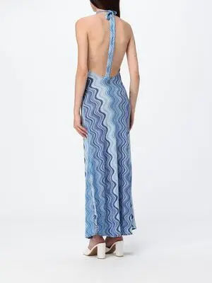 MC2 SAINT BARTH Maxi Dress - Blue