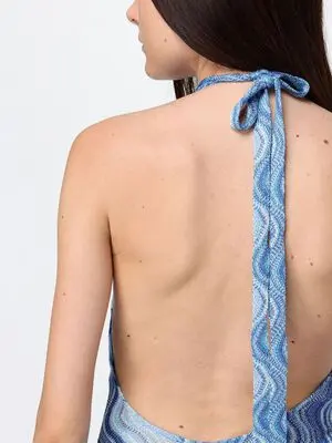 MC2 SAINT BARTH Maxi Dress - Blue