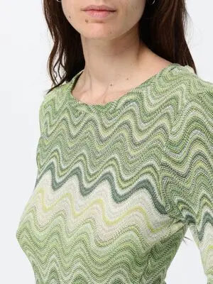 MC2 SAINT BARTH Long Sleeve Printed Dress