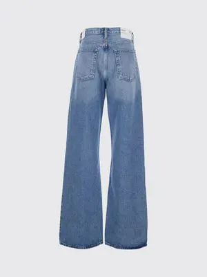 AGOLDE High-waisted Wide Leg Flare Jeans In Recycled Cotton