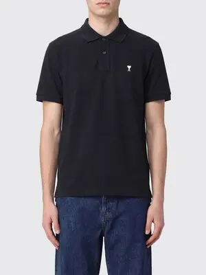 AMI Paris Polo Shirt - Black