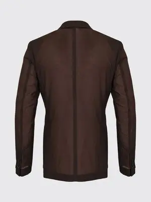 Tagliatore Single-breasted Blazer With Peak Lapels And Patch Pockets