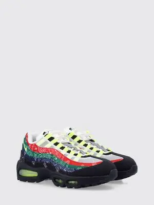 Nike Air Max 95 Big Bubble Mesh Trainers With Multicolour Stripe Pattern