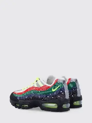 Nike Air Max 95 Big Bubble Mesh Trainers With Multicolour Stripe Pattern
