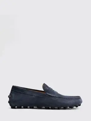 TOD'S Suede Loafers - Blue