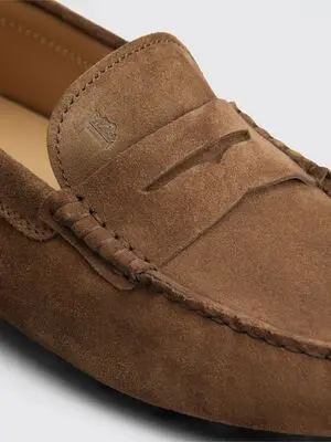 TOD'S Suede Loafers - Brown
