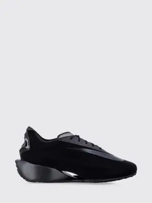 Nike First Sight Leather And Rubber Trainers With Swoosh Logo - Black