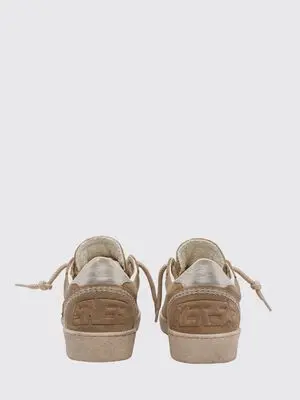 GOLDEN GOOSE Ball Star Distressed Suede Calfskin Low-top Sneakers