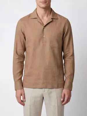 Women's Long Sleeve Cuban Collar Shirts