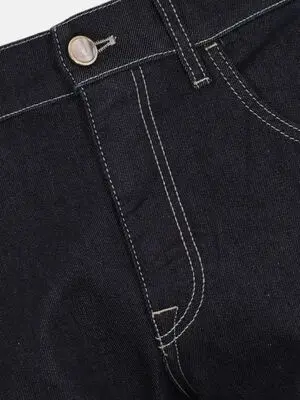 PT TORINO Skinny Fit Jeans In Stretch Cotton And Silk With A Mid-rise Waist
