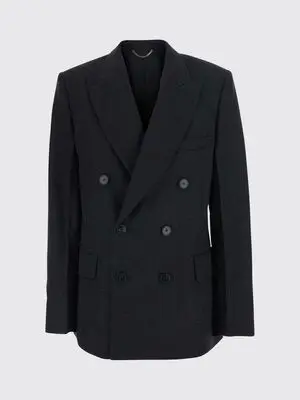 Victoria Beckham Double-breasted Wool Blazer With Peak Lapels