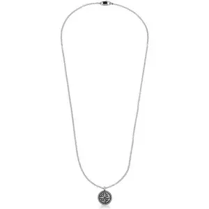 MR. ETTIKA All Signs Point North Pendant Necklace - Silver