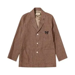 Gucci Gg Bow Check Blazer