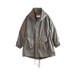 Dries Van Noten Changeant Overdye Jacket 'sky