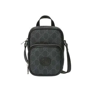Gucci Interlocking G Mini Bag - Black