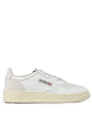 AUTRY Medalist Low Sneakers In Total Leather - White