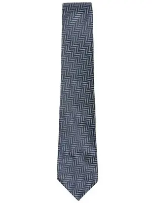 TOM FORD Silk Tie - Blue