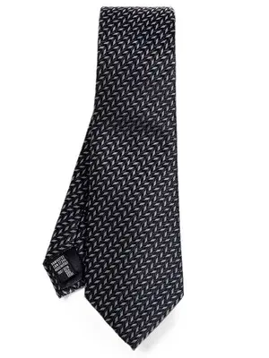 Giorgio Armani Tom Ford Silk Neck Tie - Blue