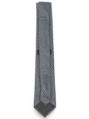TOM FORD Silk Neck Tie - Grey