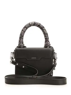Amiri Micro Ma Handbag With Foulard Detail