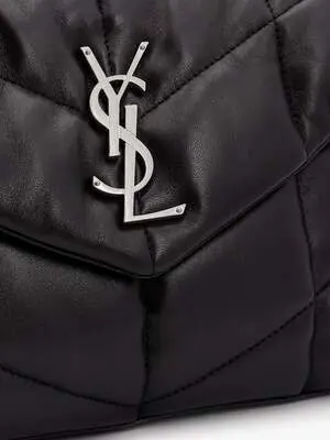 Saint Laurent Puffer Matelassé Leather Crossbody Bag