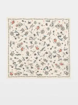 Zadig&Voltaire Kerry Tattoo Scarf - Flash