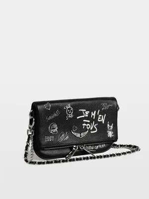 Zadig&Voltaire Rock Mini Arty Tag Clutch