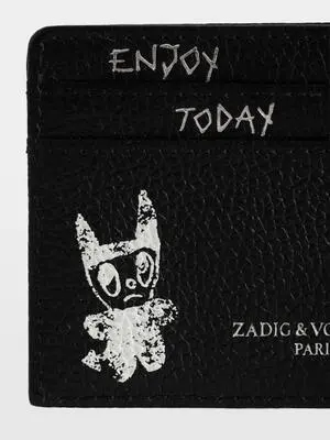 Zadig&Voltaire Zv Pass Arty Tag Card Holder