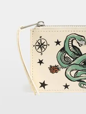 Zadig&Voltaire Zv Card Tattoo Card Holder
