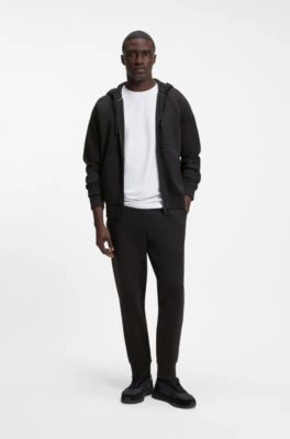BOSS Jersey Track Pants - Black