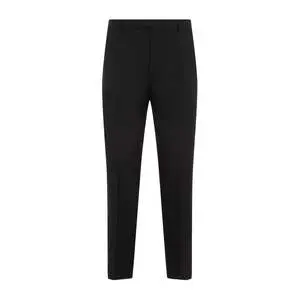 Gucci Wool Blend Twill Trousers