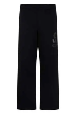 GOLDEN GOOSE Cotton Jogging Pants - Black