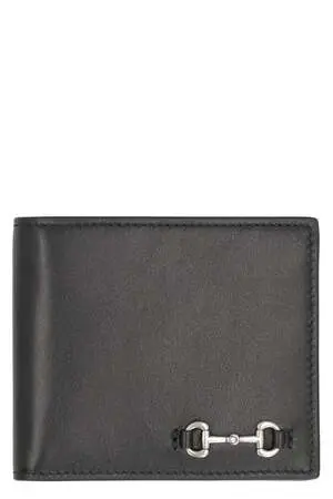 Gucci Horsebit-detail Bifold Card Holder