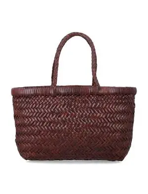 Dragon Diffusion Elegant Mini Leather Bag For - Brown