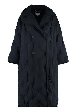 MAISON MARGIELA Recycled Nylon Padded Coat - Black