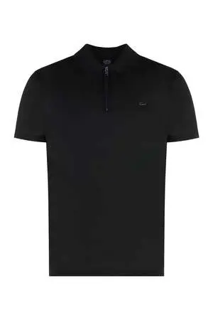 Paul & Shark Half Zip Polo With Side Slits Ss23