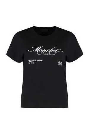 Moncler Embroidered-logo Cotton T-shirt