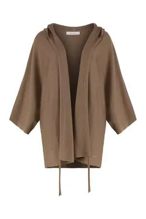 Max Mara Aster Virgin Wool Cardigan - Brown