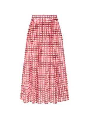 Max Mara Elegant Mini Skirt For - Red