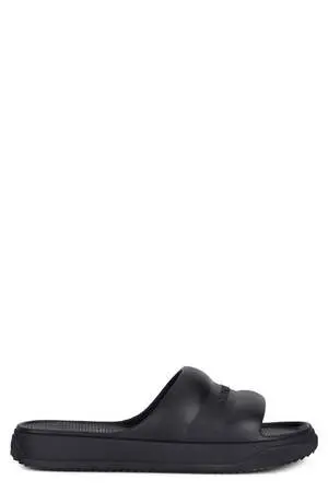 Moncler Minimalist Slip-on Slides With Embossed Logo