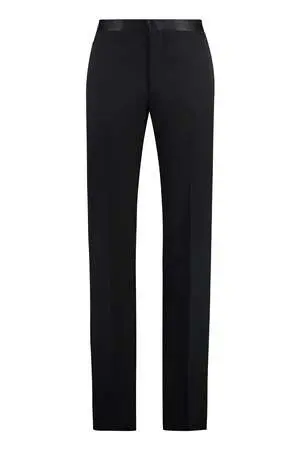 Givenchy Tailored Wool Trousers For - Black