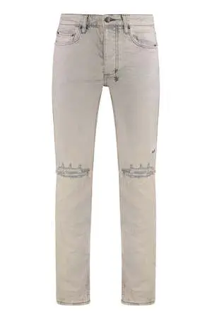 Ksubi Slim Fit Distressed Jeans For Him