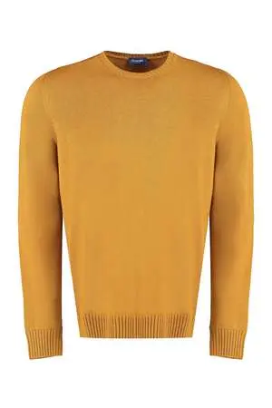 DRUMOHR Ribbed Knit Merinos Wool Pullover For