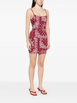 VENUJA Printed Mini Dress